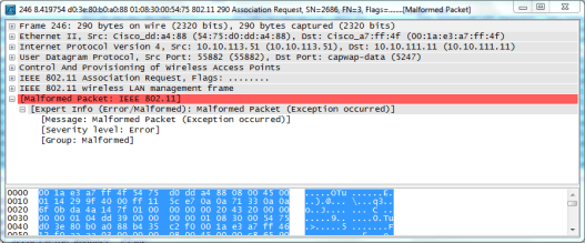 CAPWAP Packet Analysis using wireshark | mrn-cciew