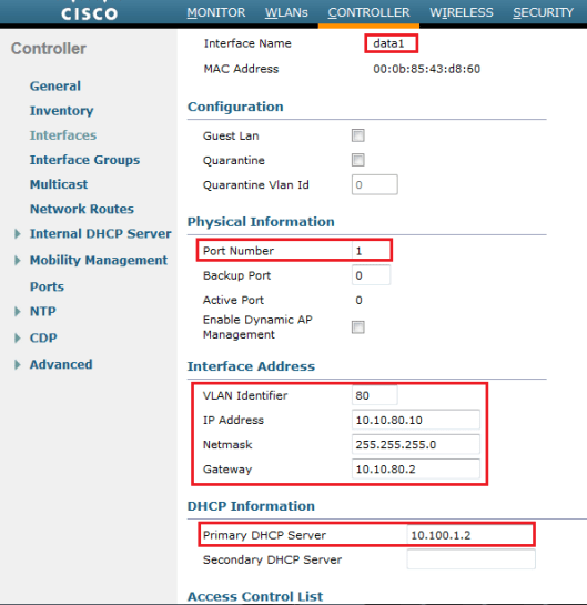 Configuring Dynamic Interfaces on WLC | mrn-cciew