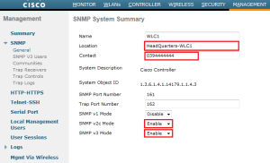 Configuring SNMP on WLC | mrn-cciew