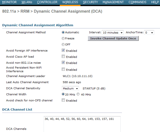 Configuring DCA | mrn-cciew