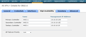 AP Failover | mrn-cciew