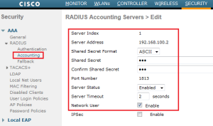 Configuring RADIUS on WLC | mrn-cciew