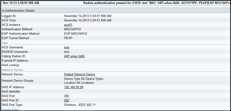 Autonomous AP with External RADIUS | mrn-cciew