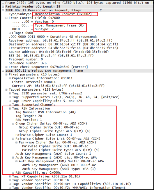 CWSP -RSN Information Element | mrn-cciew