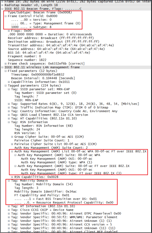 CWSP-802.11r FT Association | mrn-cciew