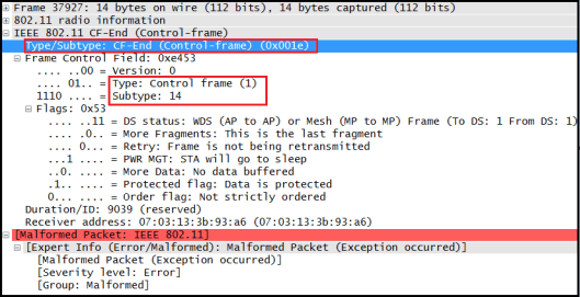 CWAP – 802.11 Control Frame Types | mrn-cciew