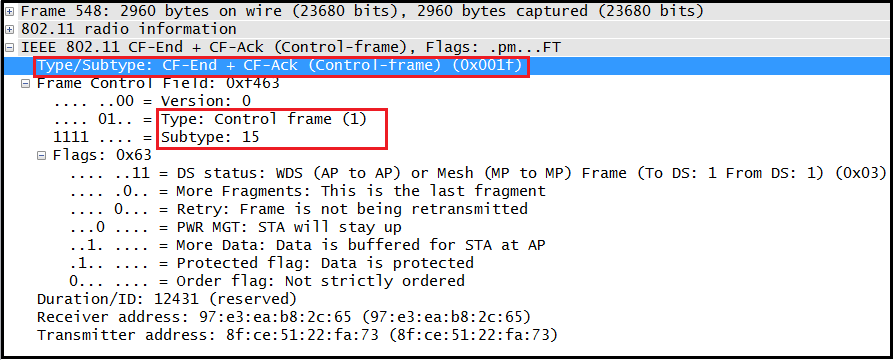 CWAP – 802.11 Control Frame Types | mrn-cciew