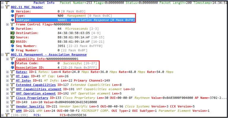 802.11 Mgmt : Association Req/Response | mrn-cciew