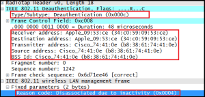 802.11 Mgmt : Deauth & Disassociation Frames | mrn-cciew