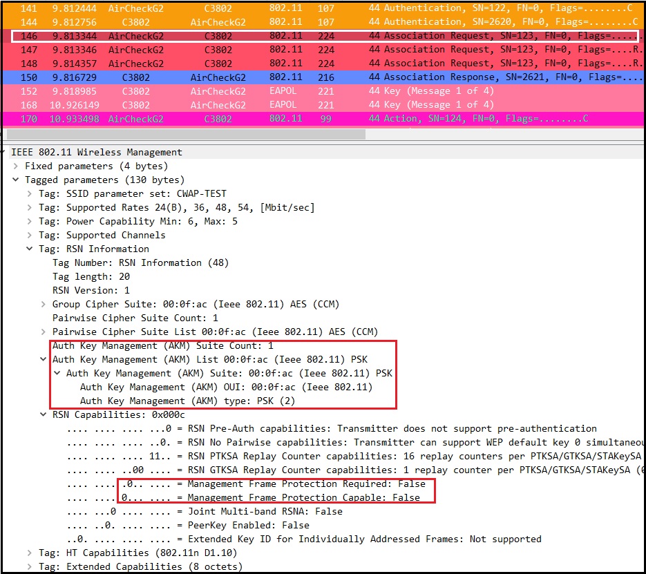 WPA3-SAE Transition Mode | mrn-cciew