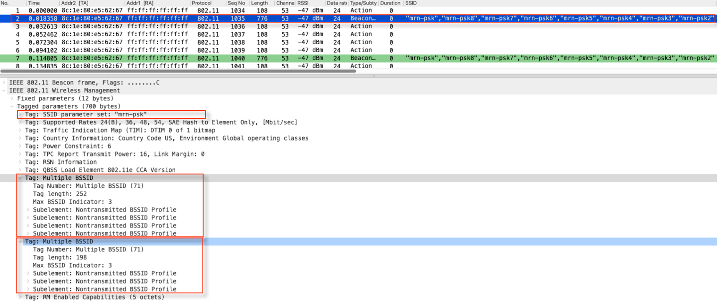 Multiple BSSID (MBSSID) | mrn-cciew