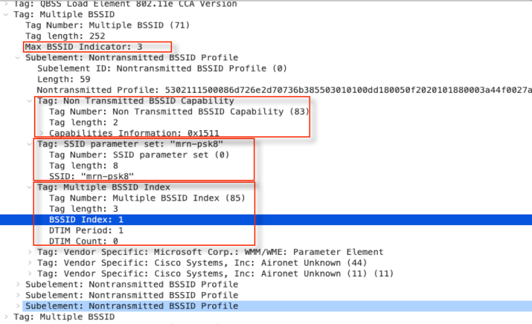 Multiple BSSID (MBSSID) | mrn-cciew