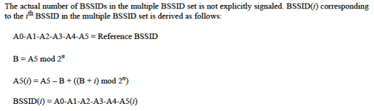 Multiple BSSID (MBSSID) | mrn-cciew