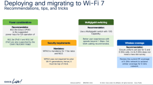 Unlocking Wi-Fi 7 with Cisco APs | mrn-cciew