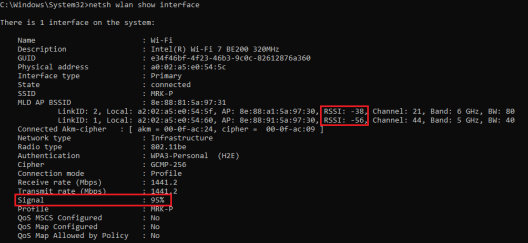 RSSI in Windows just got easier | mrn-cciew