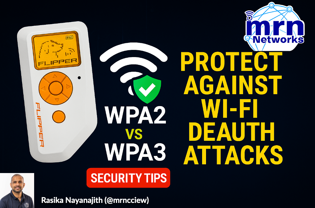 How to Stop Wi-Fi Deauth Attacks : WPA3 | mrn-cciew
